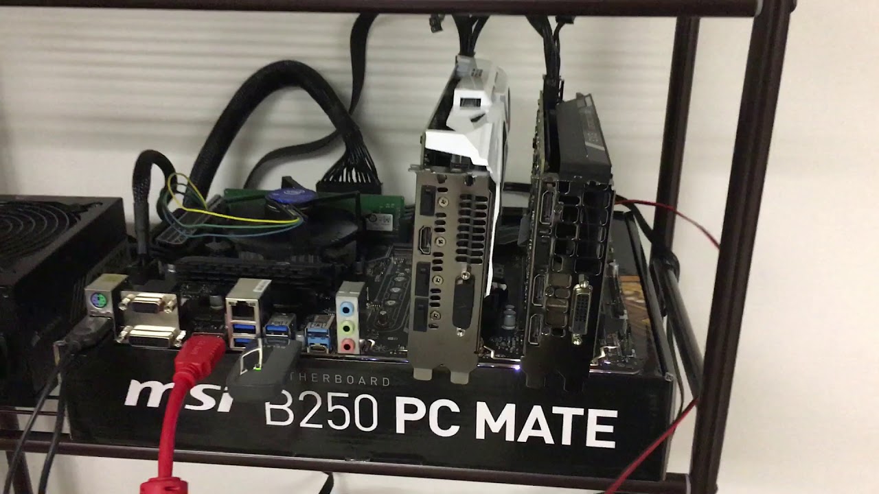 Basic Beginner Mining Rig! Mining with Nice Hash Miner! - YouTube