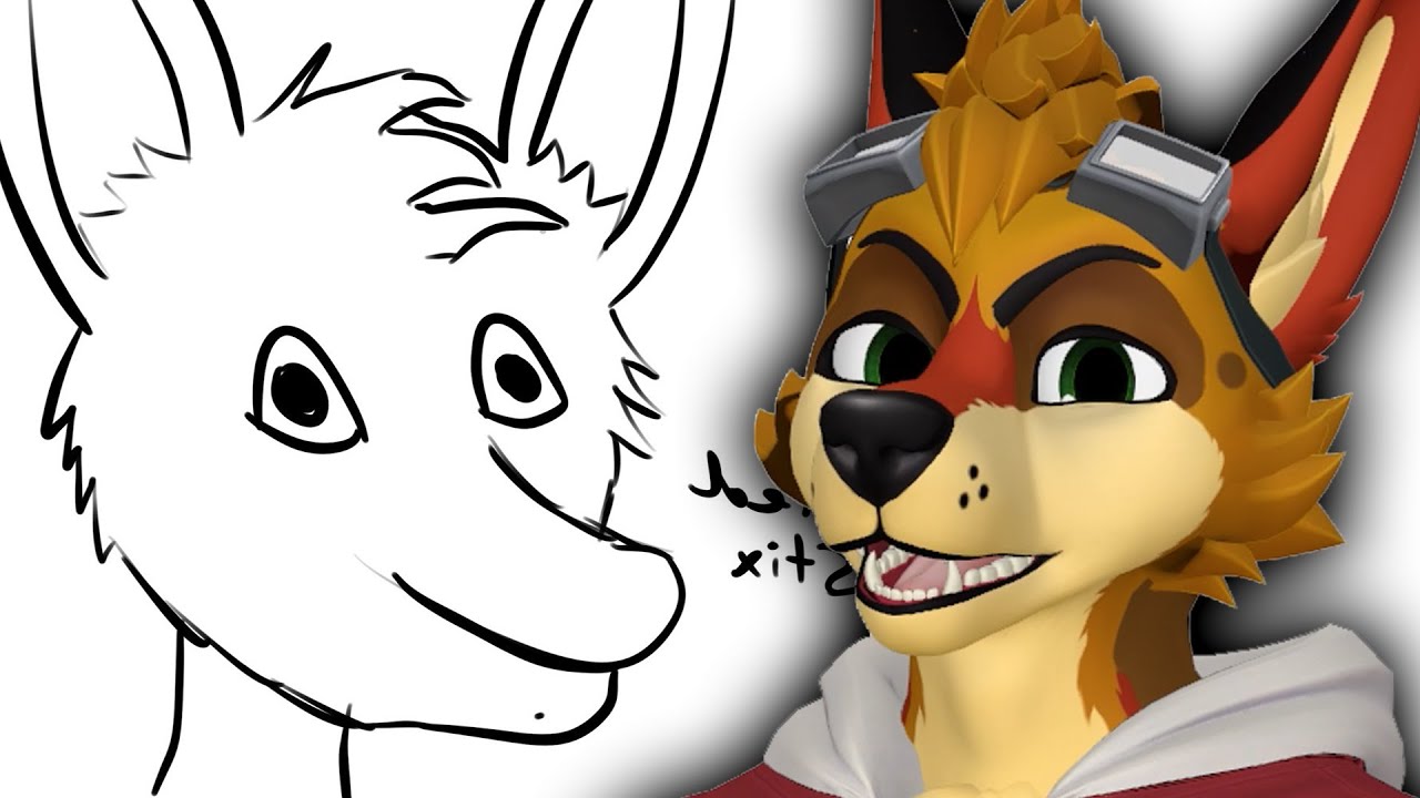 So I'm Learning How To Draw Furry Art... - YouTube