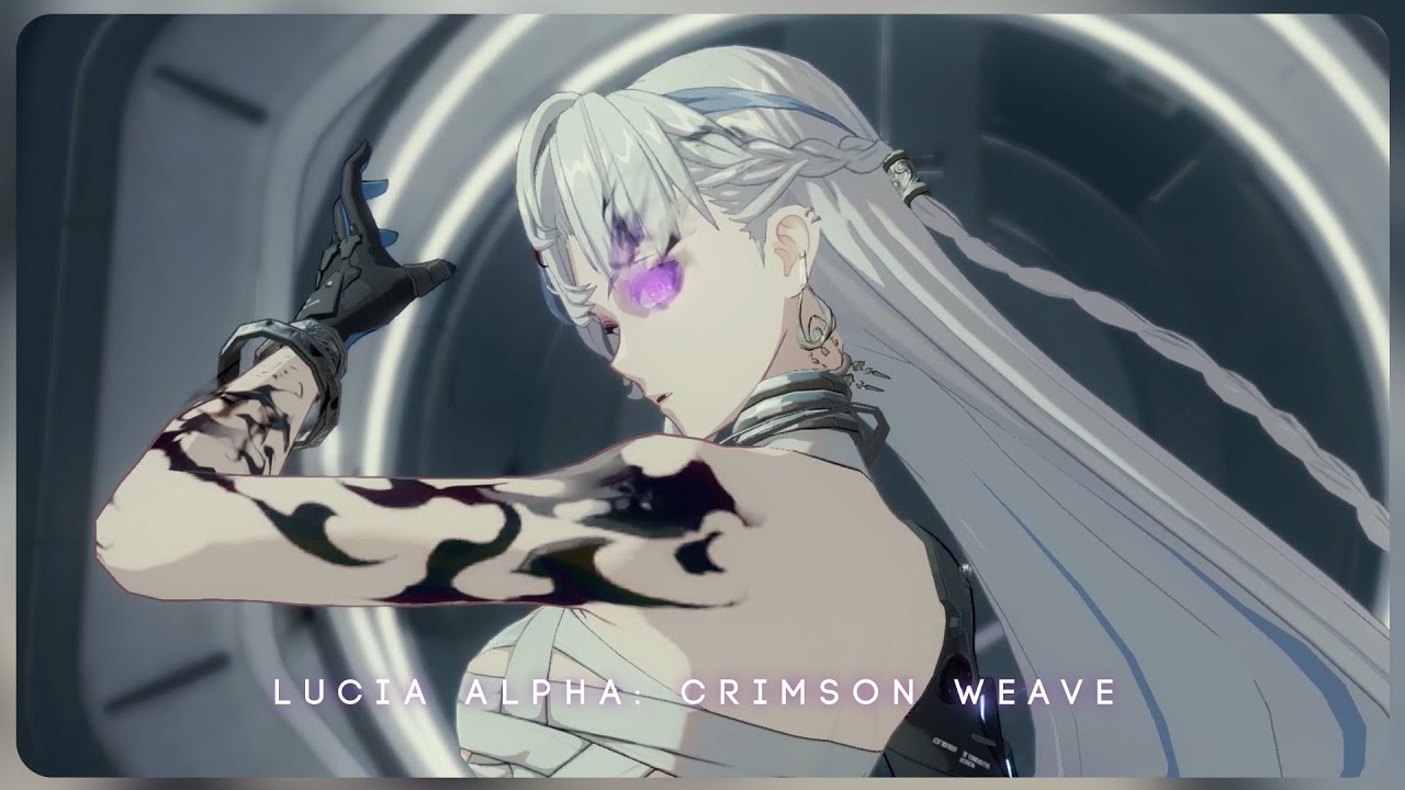 Pulling best character in PGR - Lucia Alpha Crimson Weave SS3 gacha ...