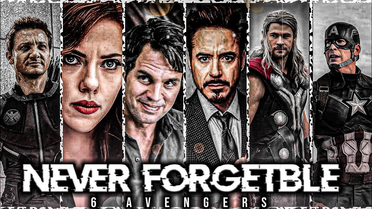 The original six avengers edit ft.Heat waves🔥old six best avengers edit ...