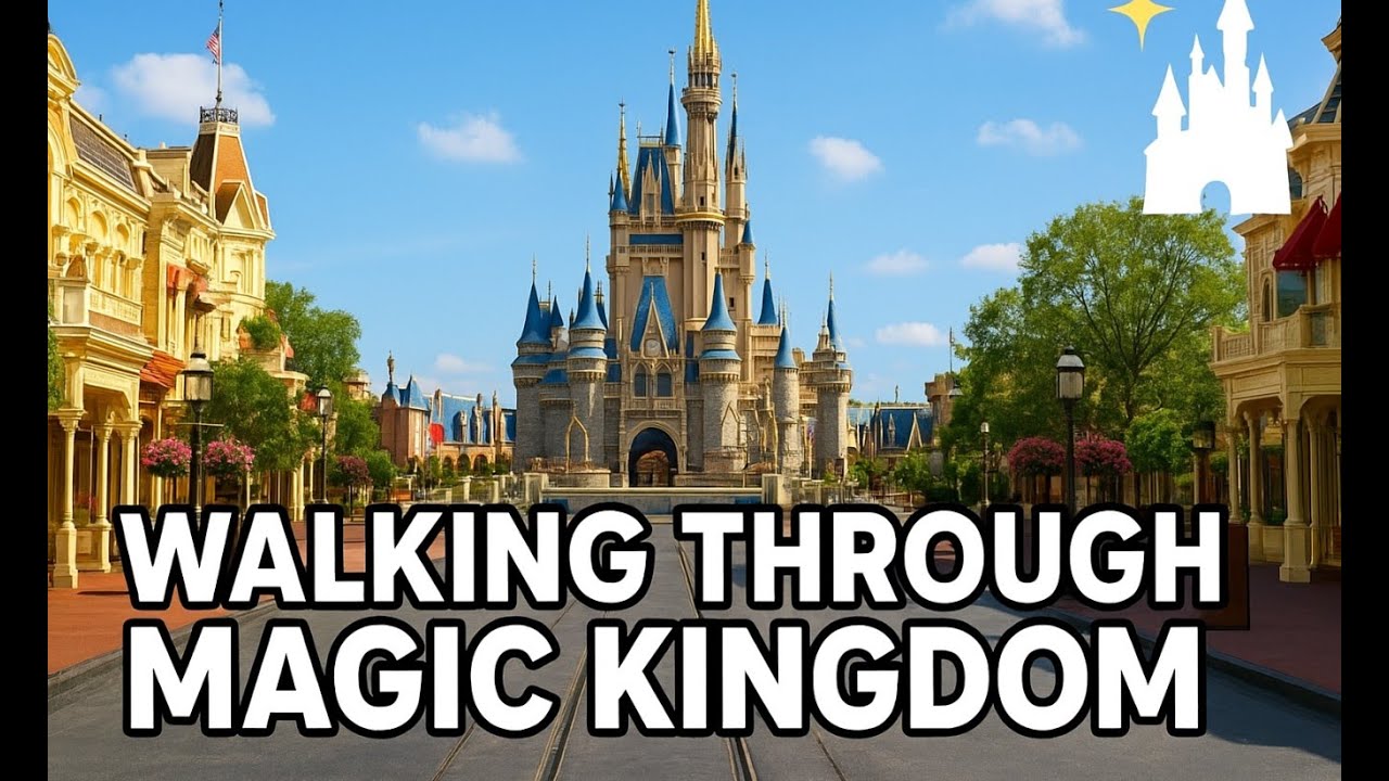 Walking Through Magic Kingdom | Relaxing 4K Disney Park Experience 🏰 ...