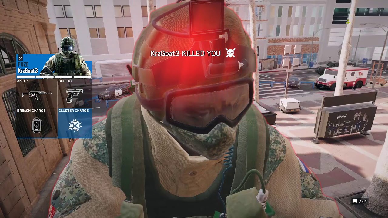 I kinda like playing as Napkin. - R6:Siege - YouTube