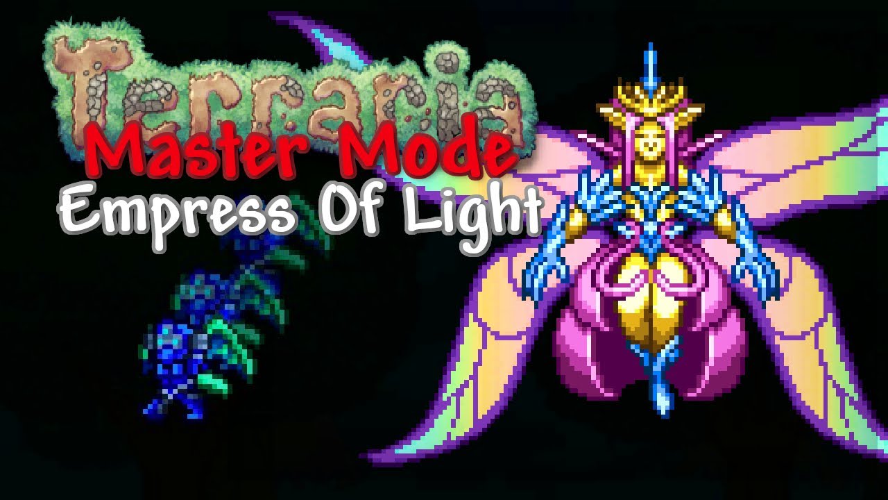 How To Defeat Empress Of Light In Terraria Master Mode - YouTube