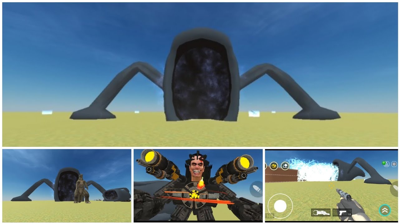 Nexbots In Playground Mod - New Update Sea Eater Monster And Mecha ...