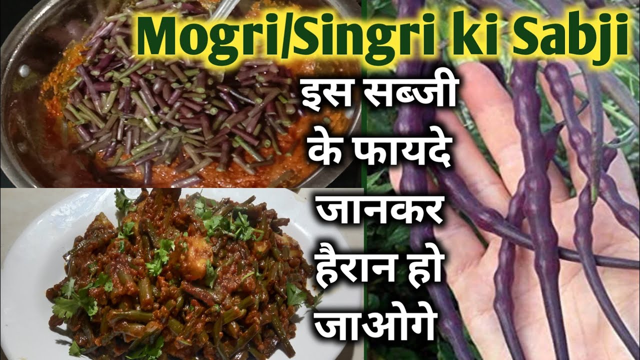 Mogri/Singri/Radish Pods Sabji Reçipe | राजस्थान की मोगरी की सब्जी ...