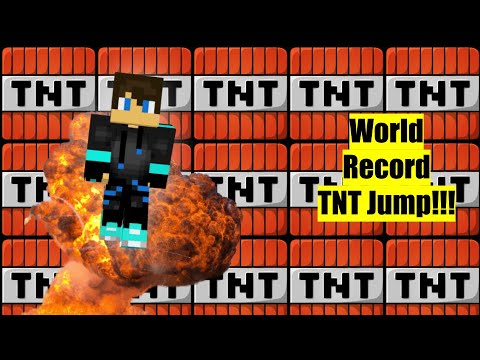 Breaking the WORLD RECORD For Highest TNT Jump! | REAL World Record! - YouTube
