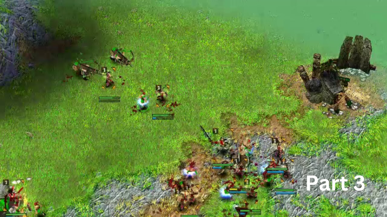 Battle Realms Serpant Campaign Walkthrough Gameplay - Part 3 - Teach ...