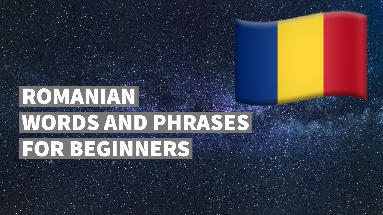 Romanian words and phrases for absolute beginners. Learn Romanian ...