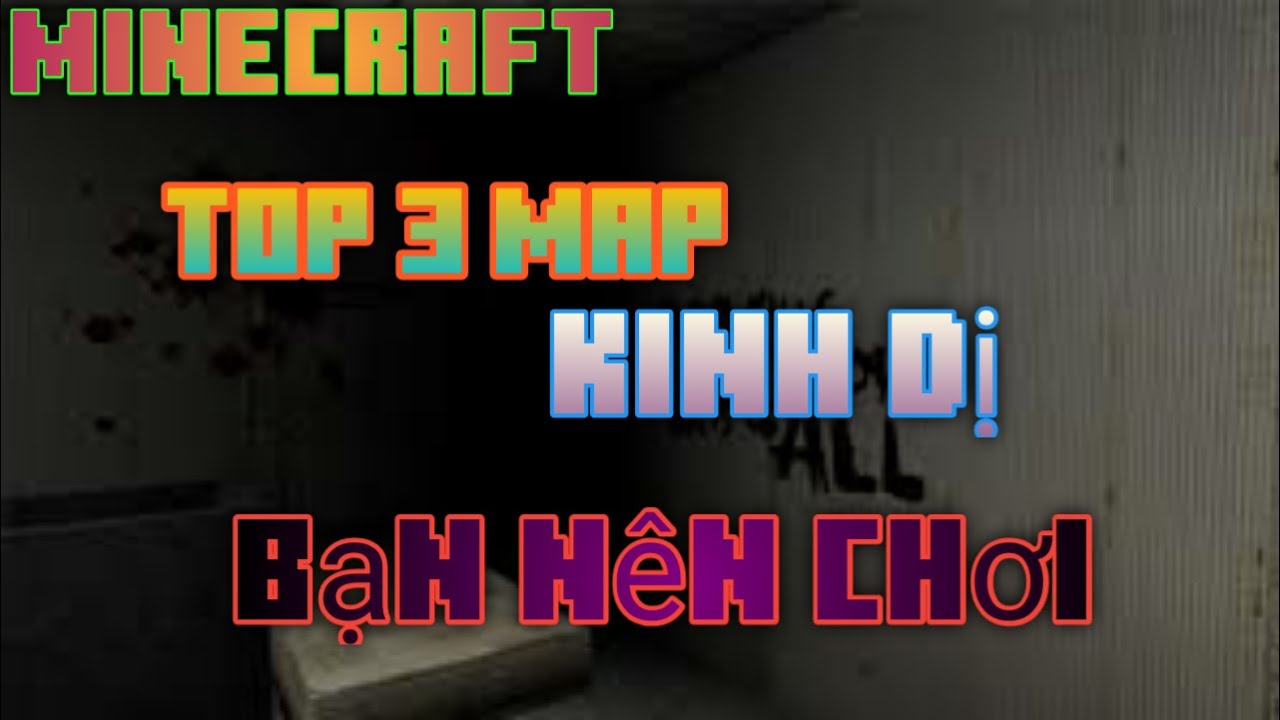 Top 3 Map Minecraft pe kinh dị bạn nên chơi - YouTube