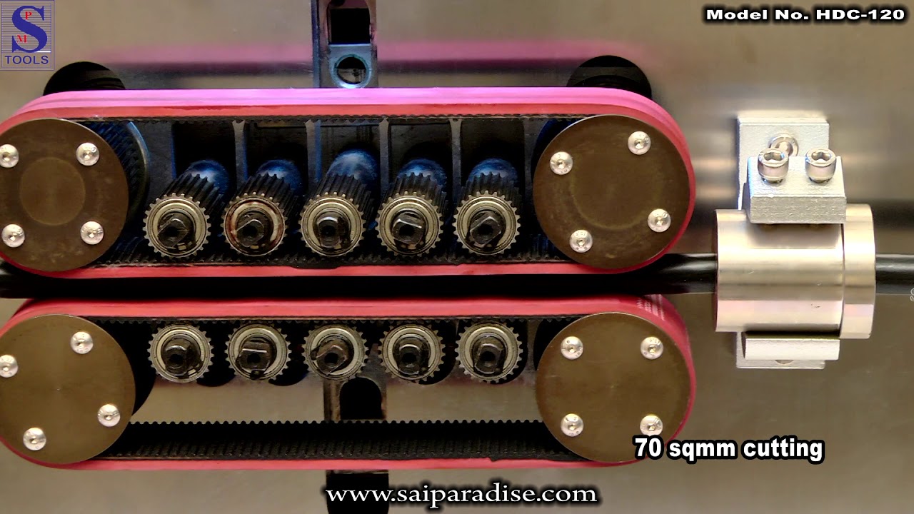 Battery Cable Cutting Machine (HDC 120) - YouTube