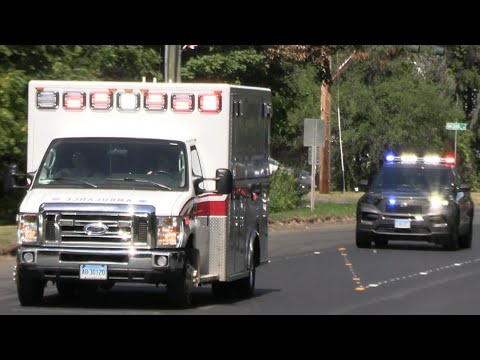 Simsbury Volunteer EMS Car 10 and Simsbury Police Department Car 16 ...