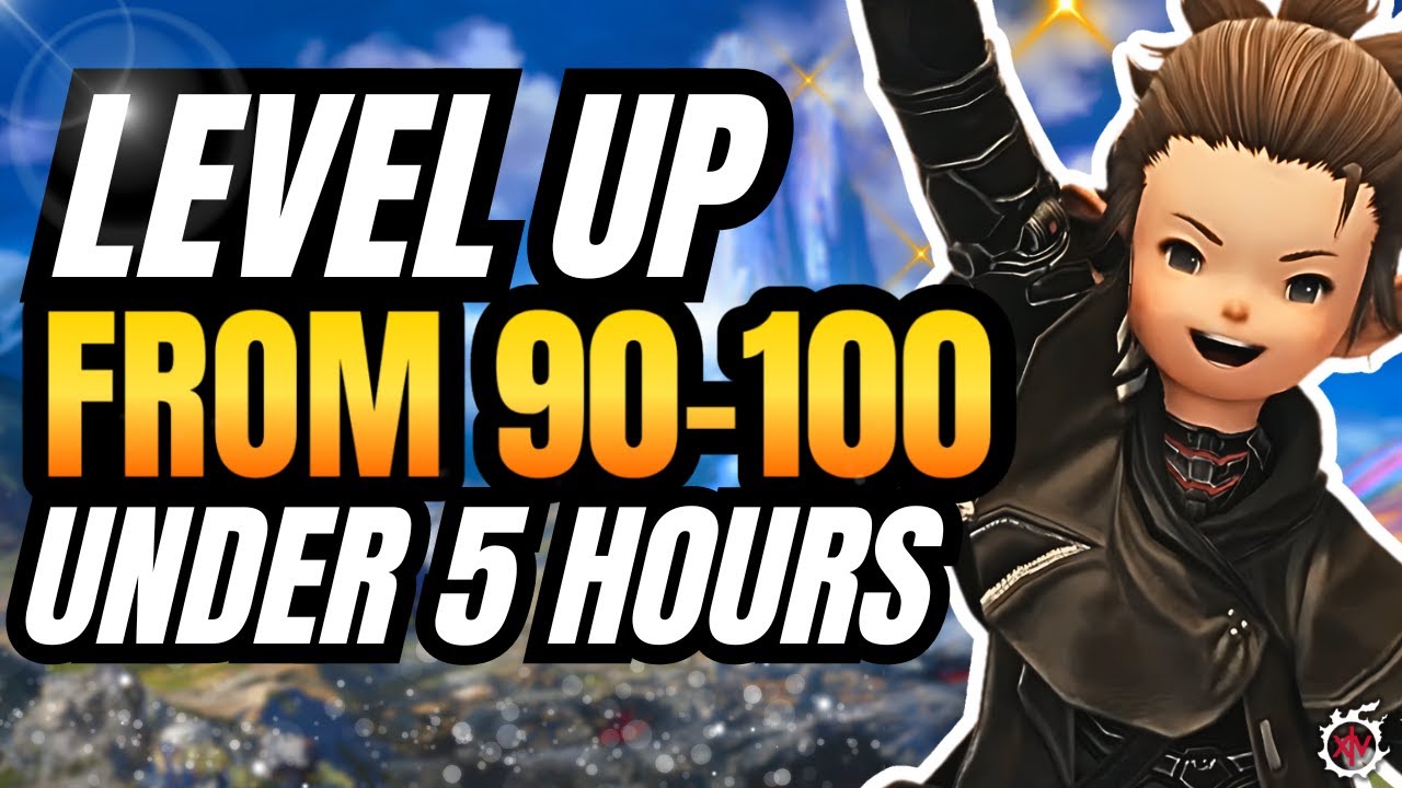 Fast Leveling from 90 to 100 FFXIV Dawntrail | v7.0 - YouTube