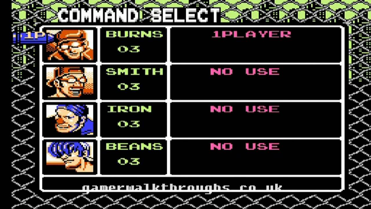 Contra force (NES) walkthrough - Level 3 [1/2] - YouTube