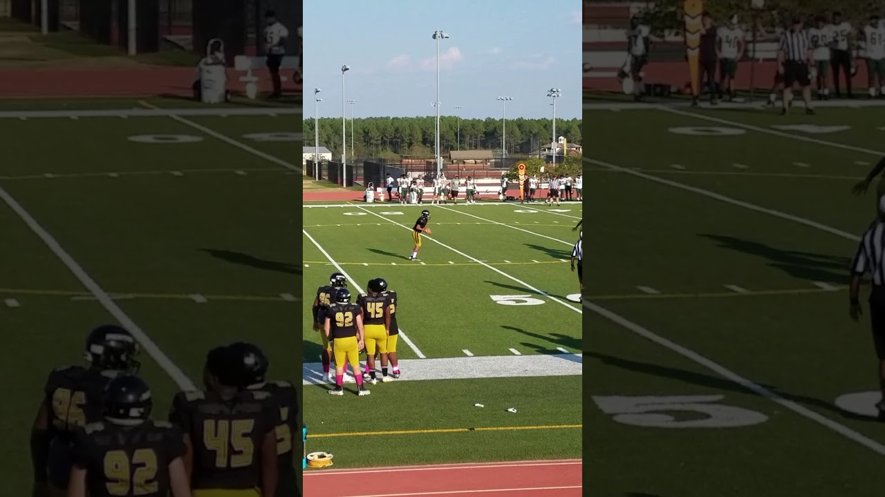 Will Tapscott Long Snapping for Punt 1 - YouTube