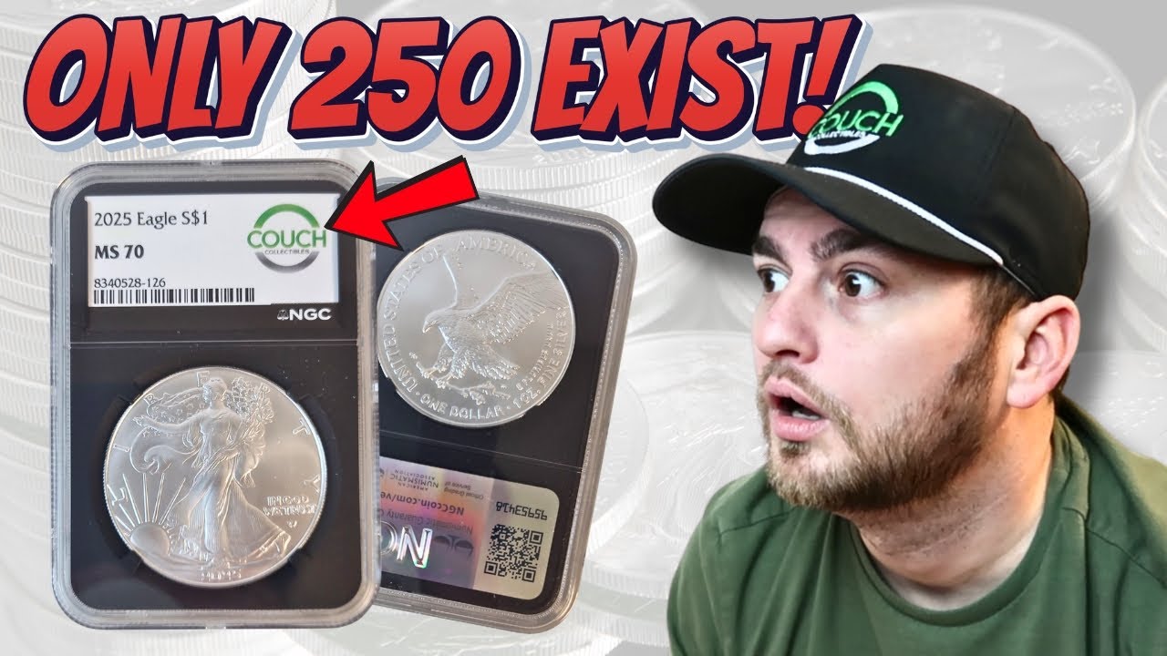 RARE Silver Eagle Coins from Couch Collectibles - 1 Ounce Silvers ...