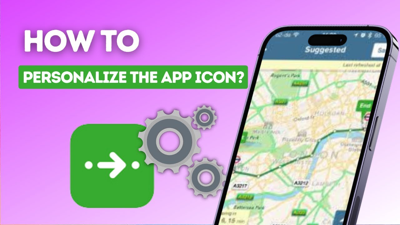 How to personalize the app icon in Citymapper? - YouTube