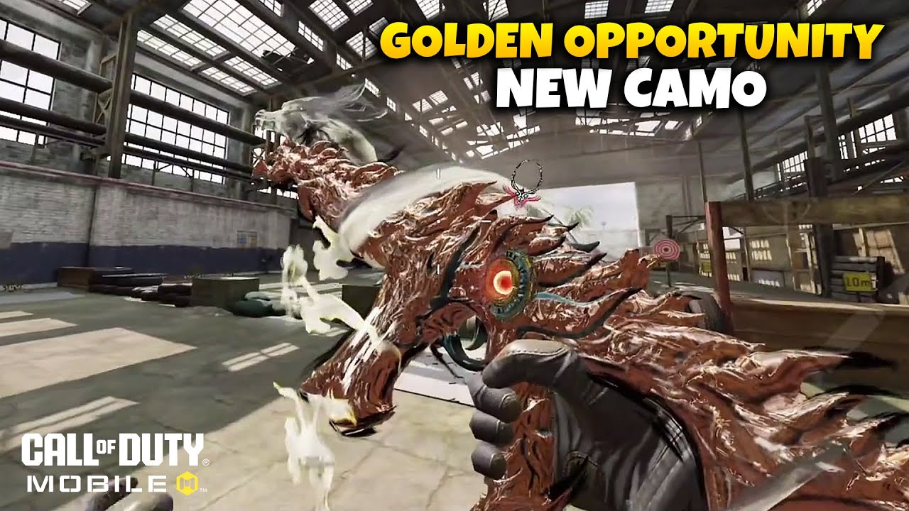 New Camo - Golden Opportunity on All Mythic Guns COD Mobile - S4 CODM ...