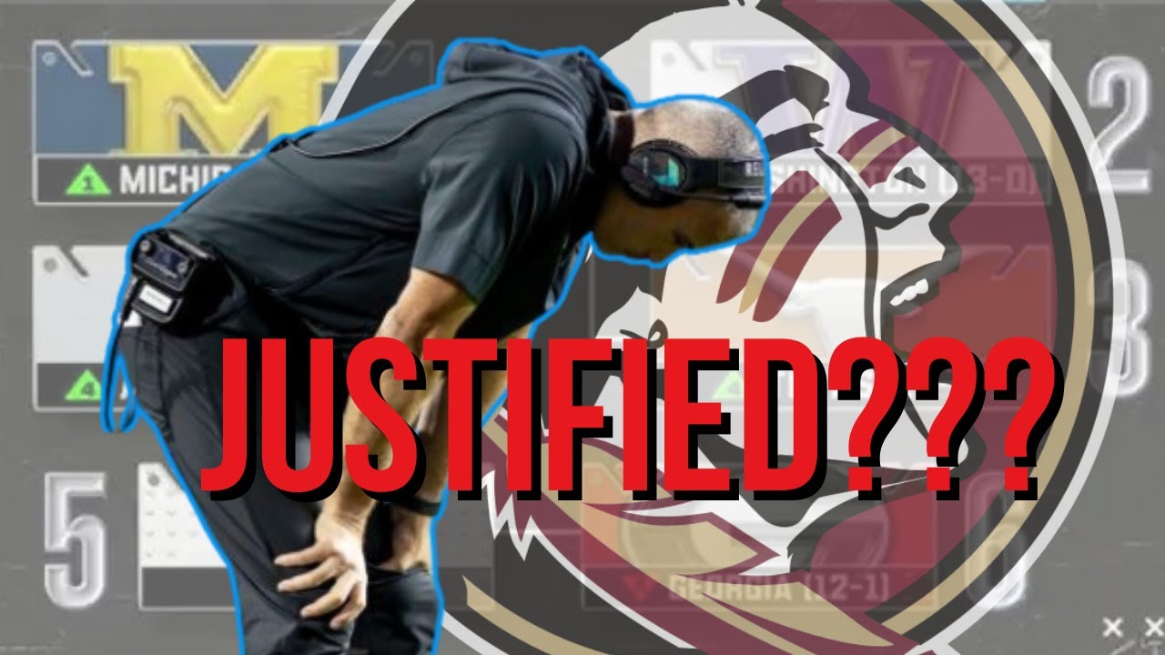 SHOCKING DECISION: Undefeated Florida State left OUT of PLAYOFF | Was ...