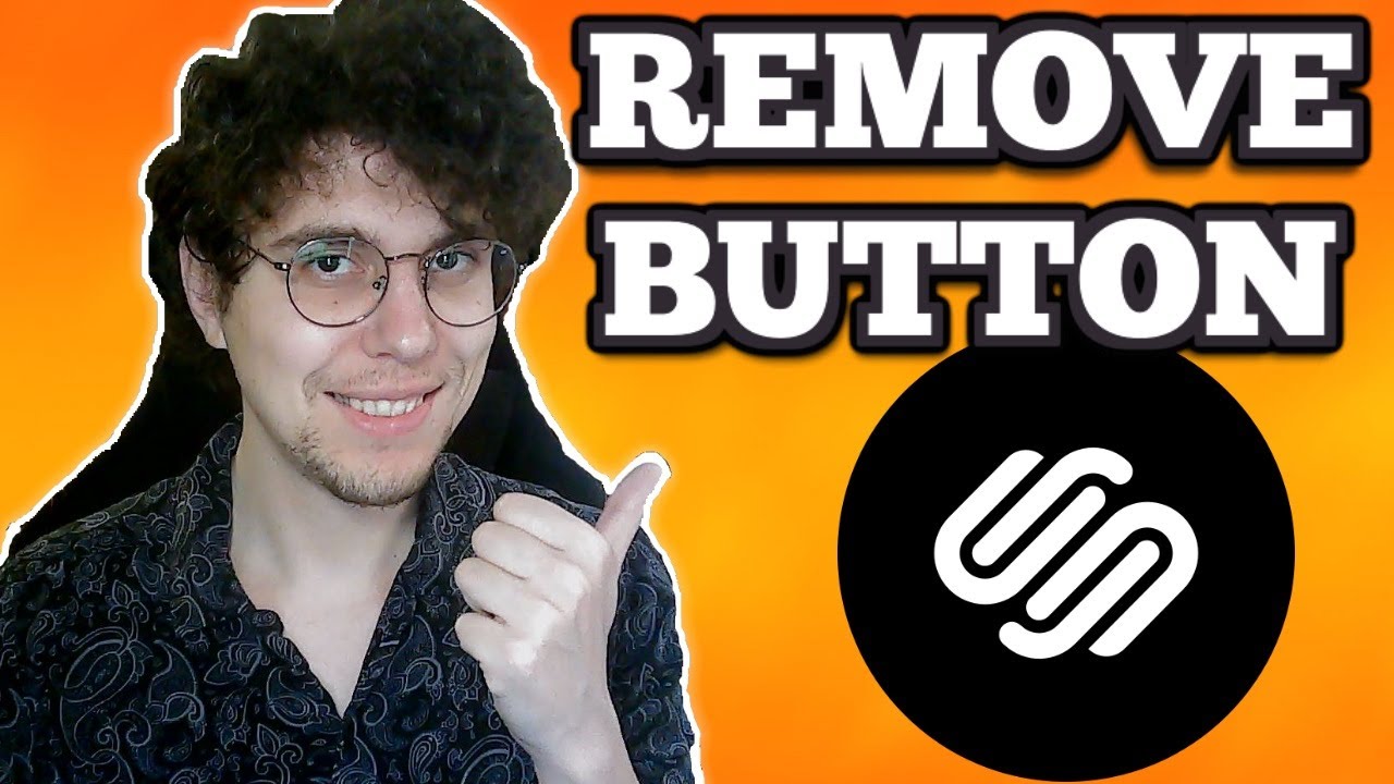 How To Remove Button In Squarespace - YouTube