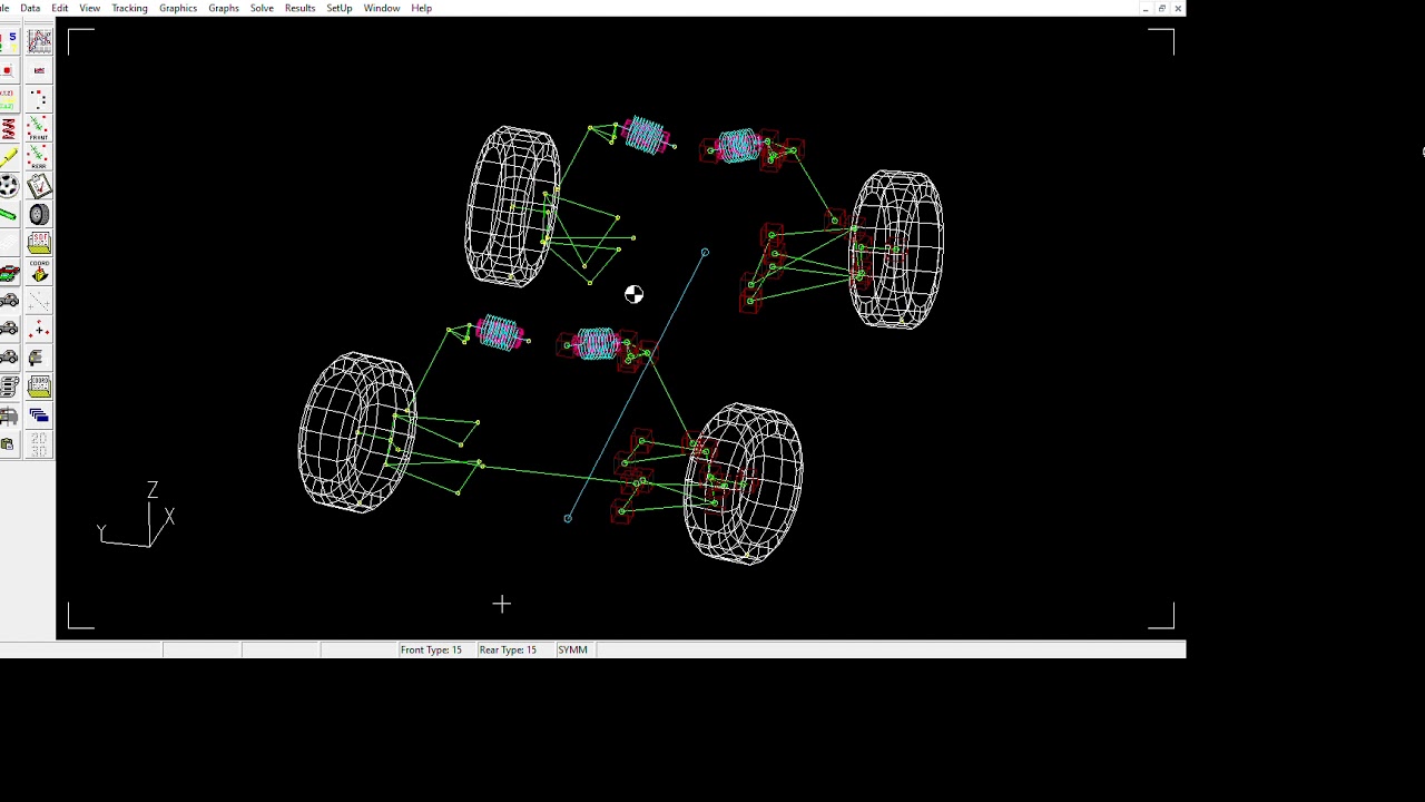 lotus shark steering simulation - YouTube