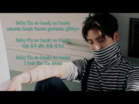 Duet with Jonghyun (Karaoke) - JONGHYUN 종현 Feat. 태연 - Lonely Instrumental + Lyrics