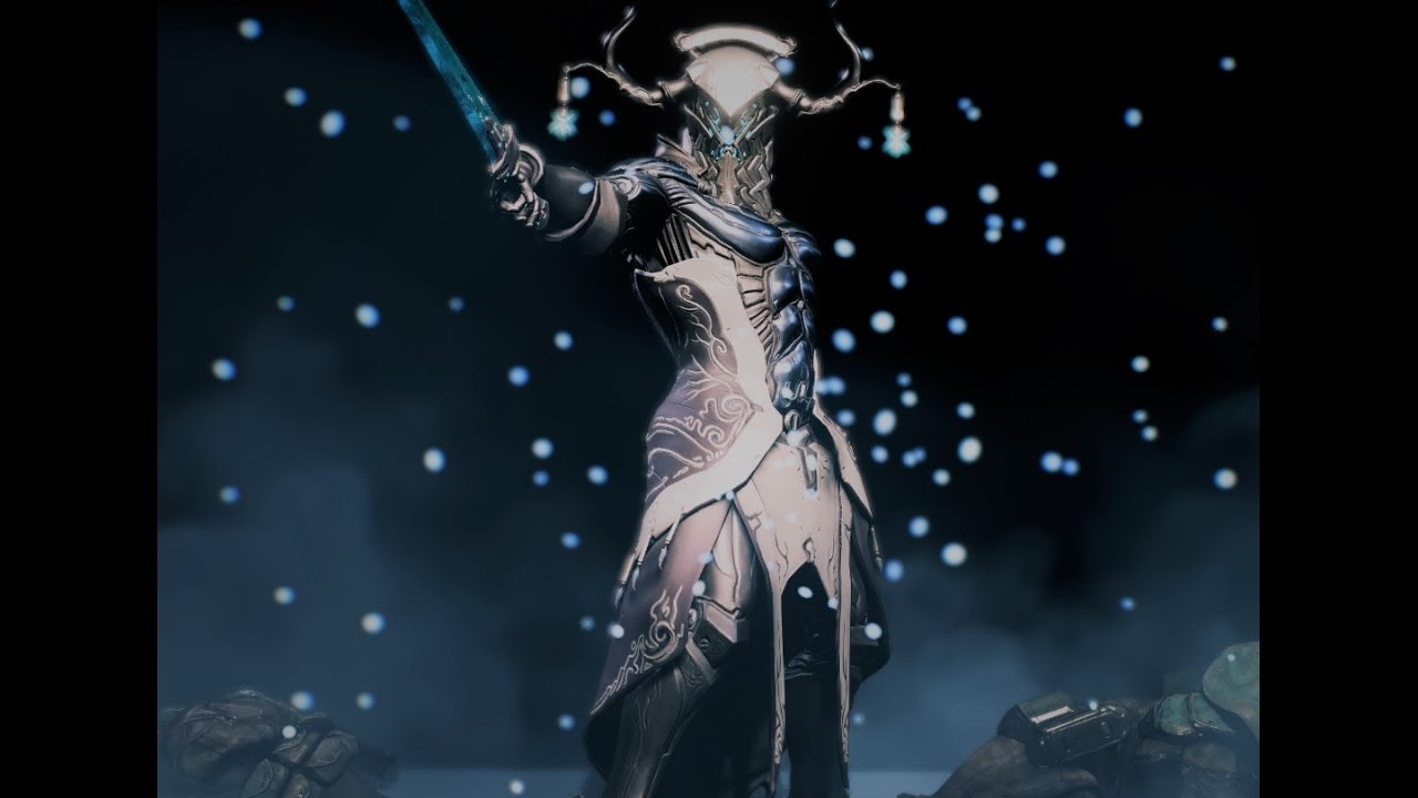 Warframe Frost Harka skin and Frysta Longsword skin - YouTube