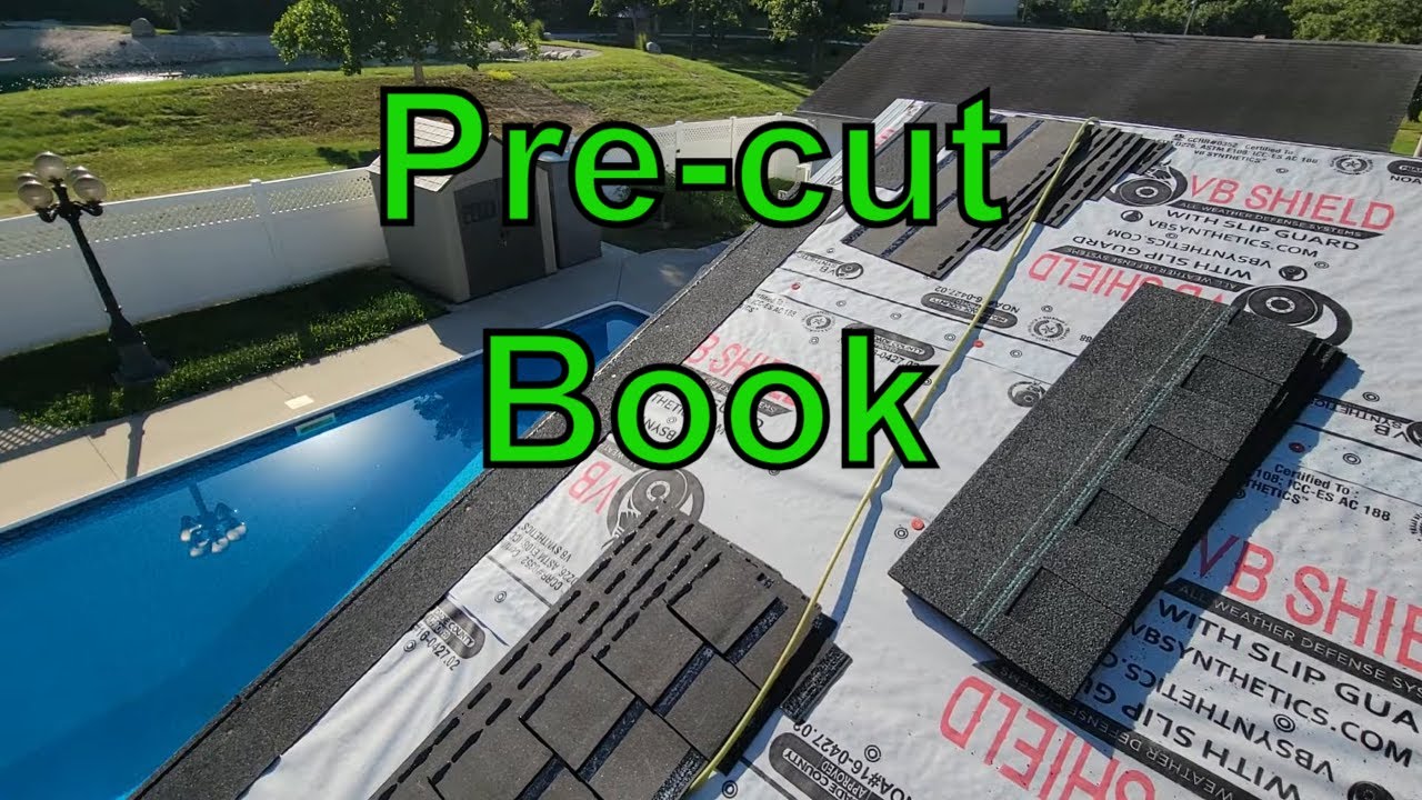 Roofing Precut Lead, how to cut your book - YouTube