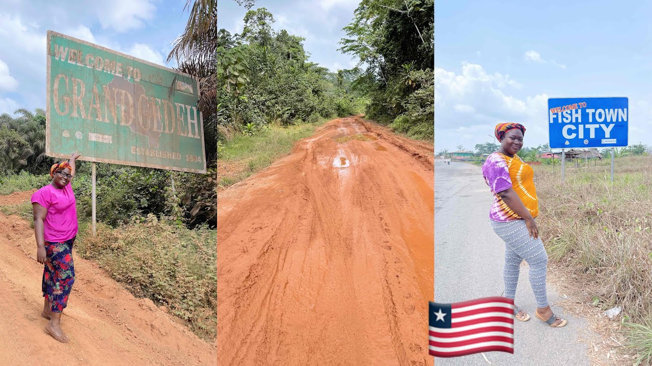 Liberia travel vlogs from River Gee county to Grand Gedeh not what a ...