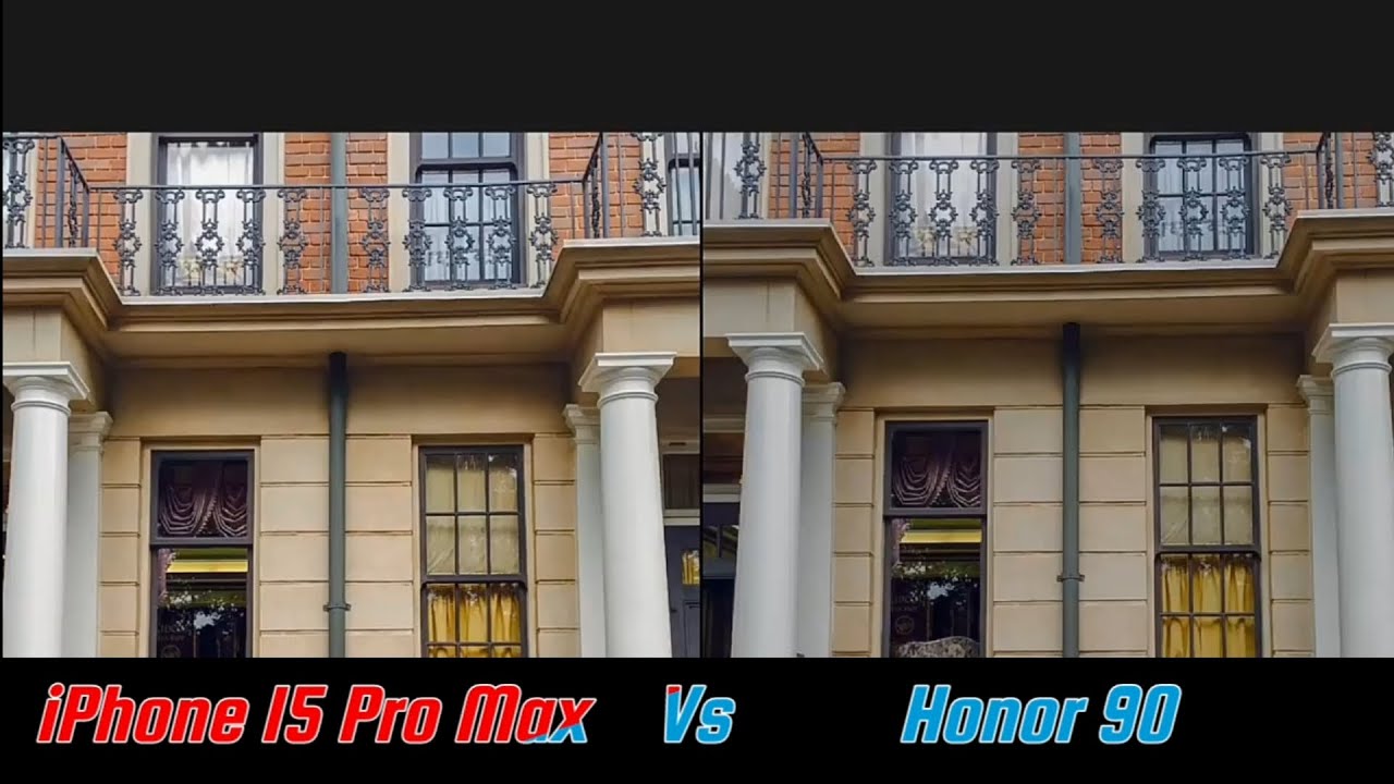 Apple iphone 15 Pro Max Vs Honor 90 Camera Test Comparison| Camera ...