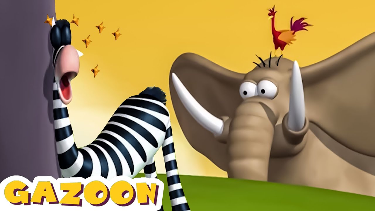 Gazoon - Bromas y chistes del elefante 🤩 | Dibujos animados divertidos ...