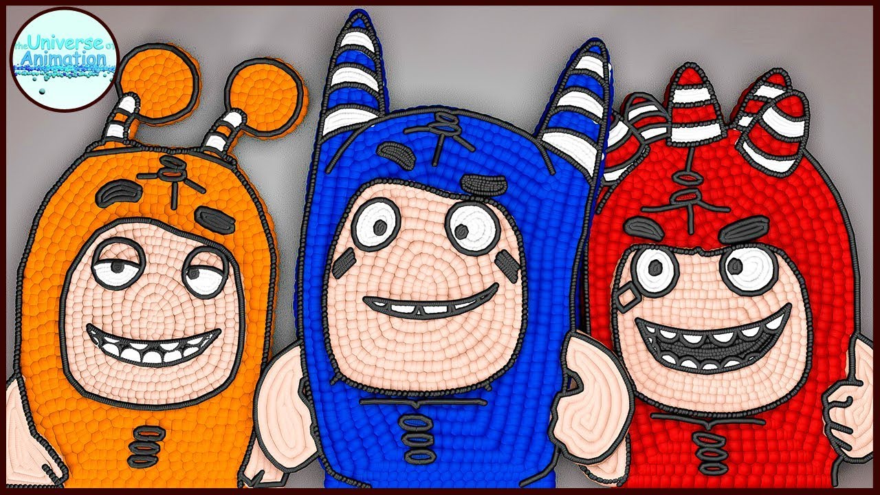 Slick Pogo and Fuse from Oddbods are having a great time in this 3D ...