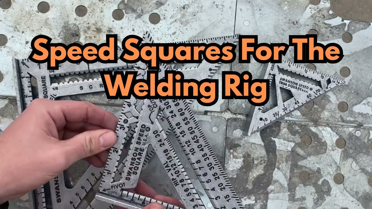 Speed Squares For The Welding Rig - YouTube