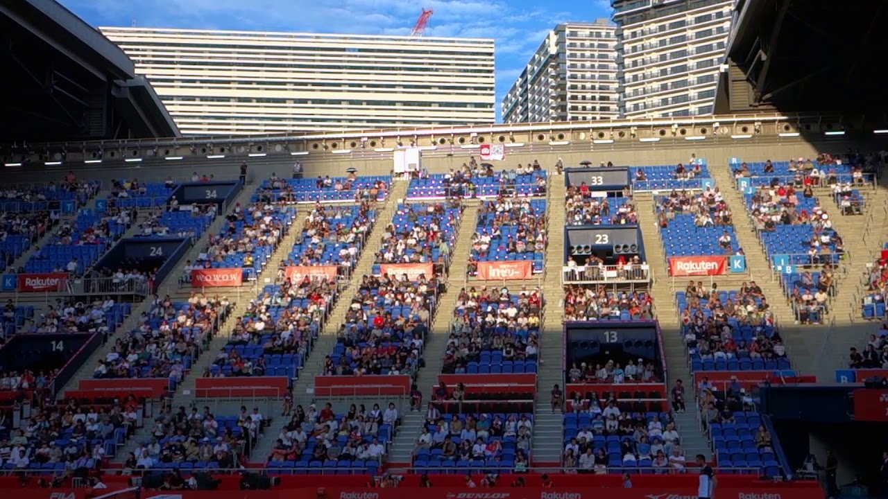 156 Renewal Stadium / Ariake, Japan リニューアルコロシアム / 東京 有明 - YouTube