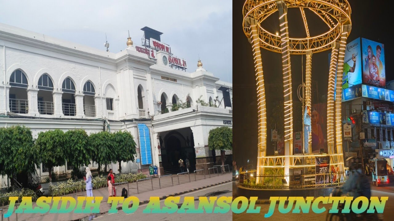 JASIDIH TO ASANSOL JUNCTION TRAVEL #asansol #asansolrailwaystation # ...