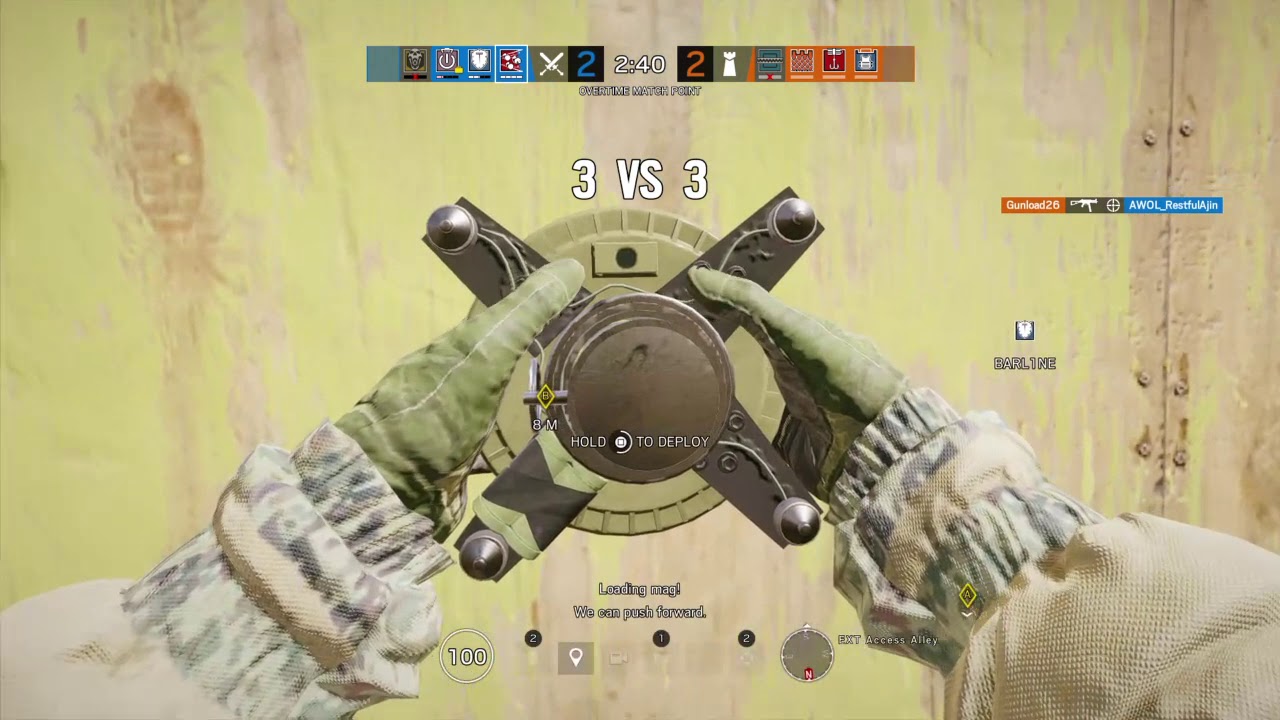 Tom Clancy's Rainbow Six® Siege fuze 4/4 - YouTube