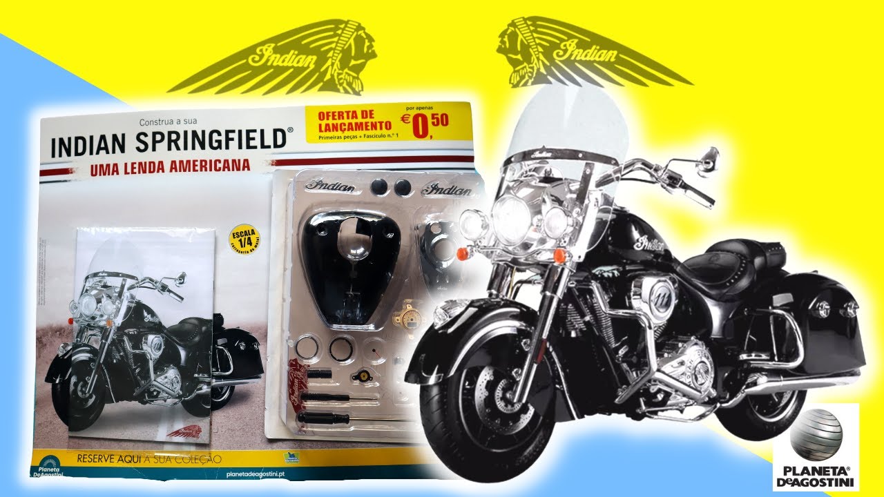 Nova coleção Indian Springfield Planeta Deagostini - YouTube