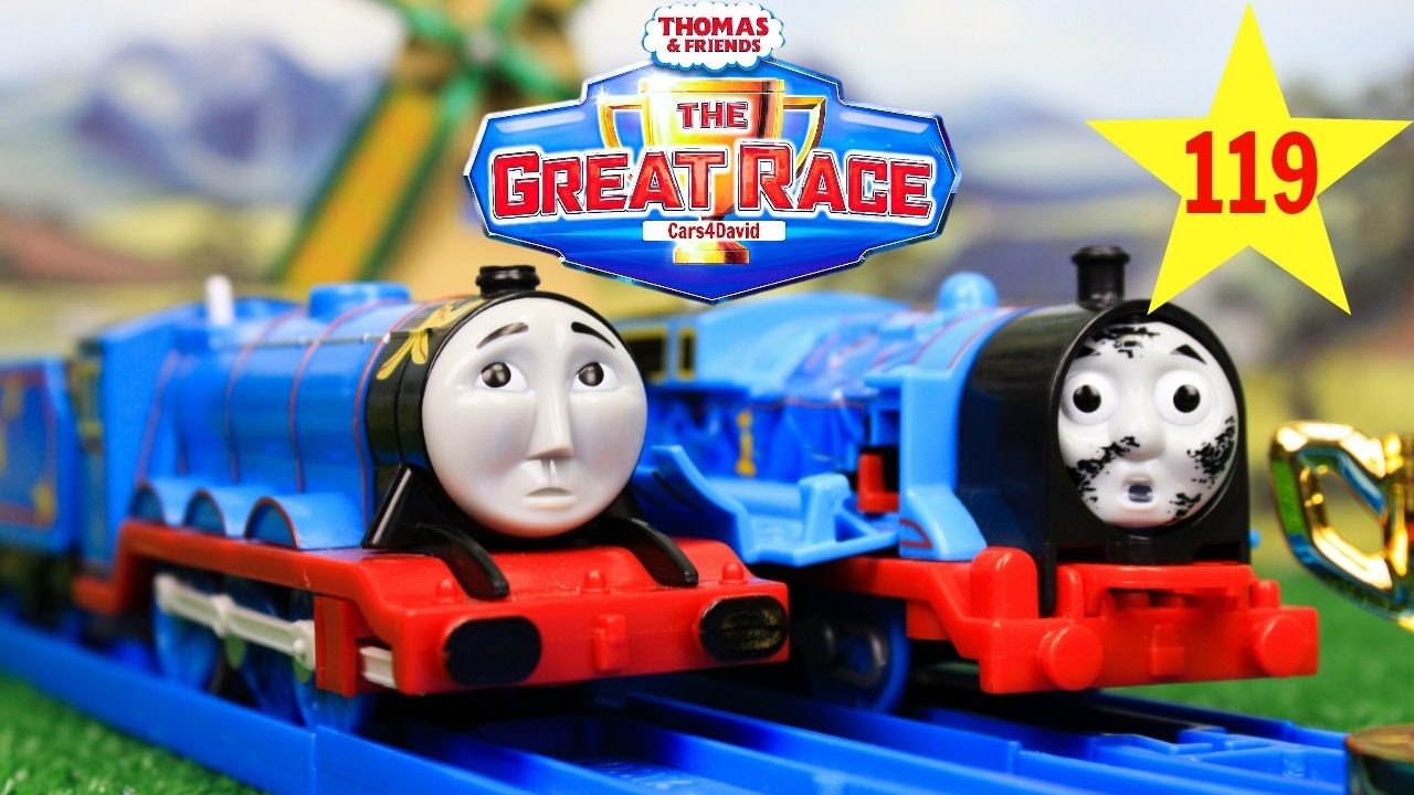 NEW THE BIGGEST! THOMAS AND FRIENDS THE GREAT RACE #119 |TrackMaster ...