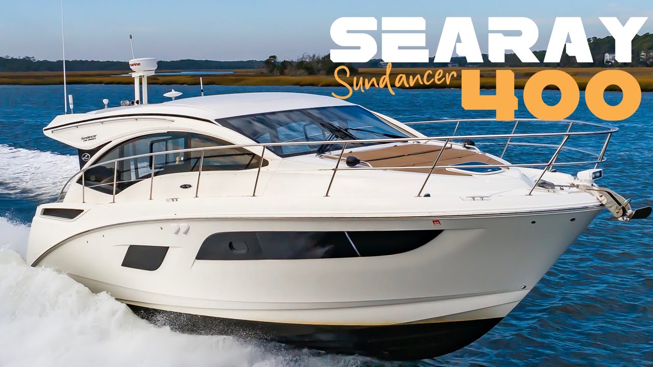 Complete Walkthrough of the 44ft 2017 Sea Ray Sundancer 400 ~ Features ...