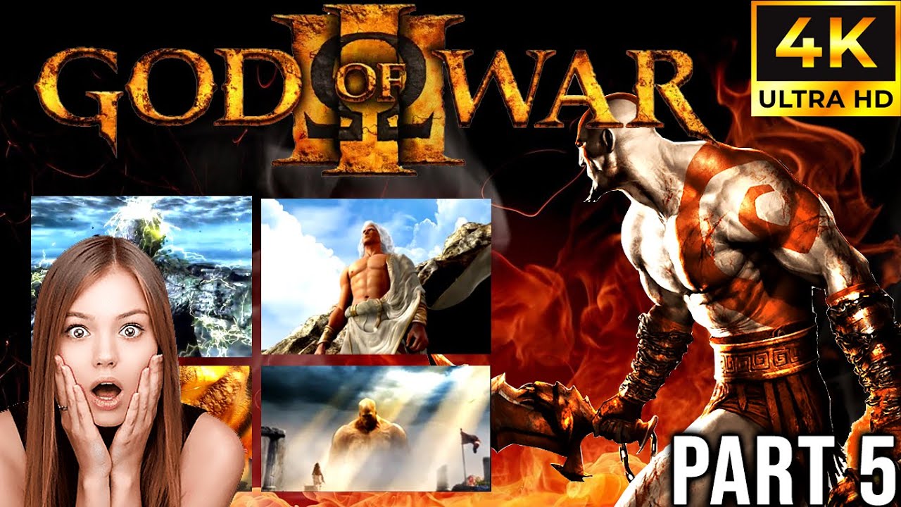 GOD OF WAR 2 WITH HYDRA ARMOUR PART 5 ZEUS FLASHBACK STORY - YouTube