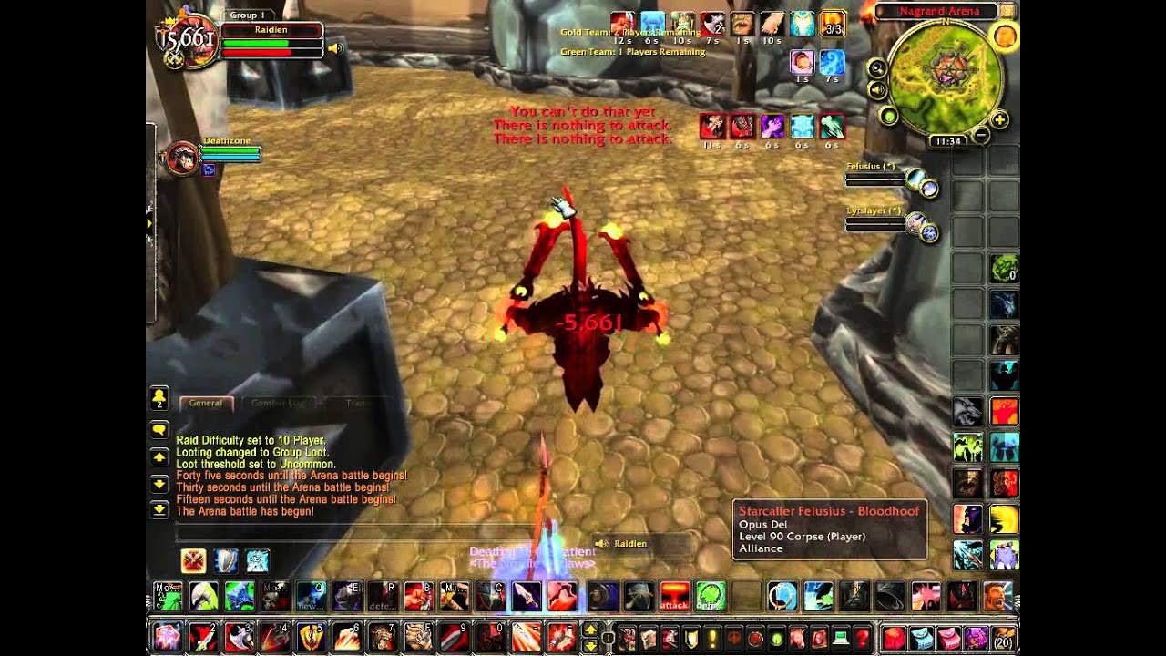 wow level 90 warrior Best Plays Submission Video - YouTube