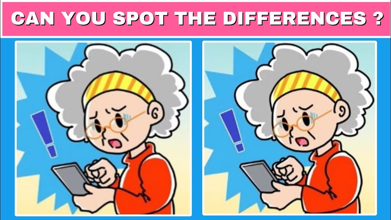 Spot The Differences : Can You Find Them All ? Find The Differences ...