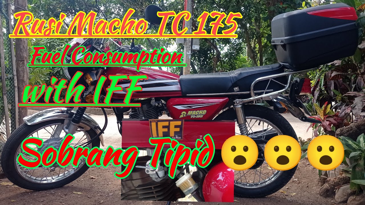 Rusi Macho TC 175 Fuel consumption with IFF (Ionized Fuel Filter ...