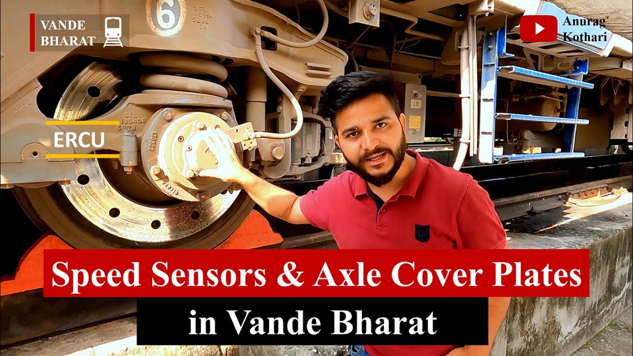 Speed Sensor & Axle-box cover plates in Vande Bharat - YouTube
