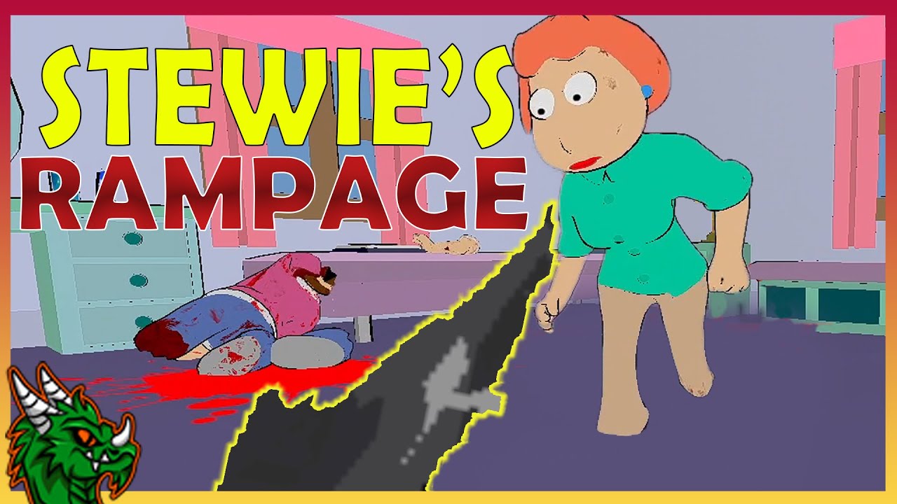A Family Guy Horror Game! Stewie Kills The Griffins - YouTube