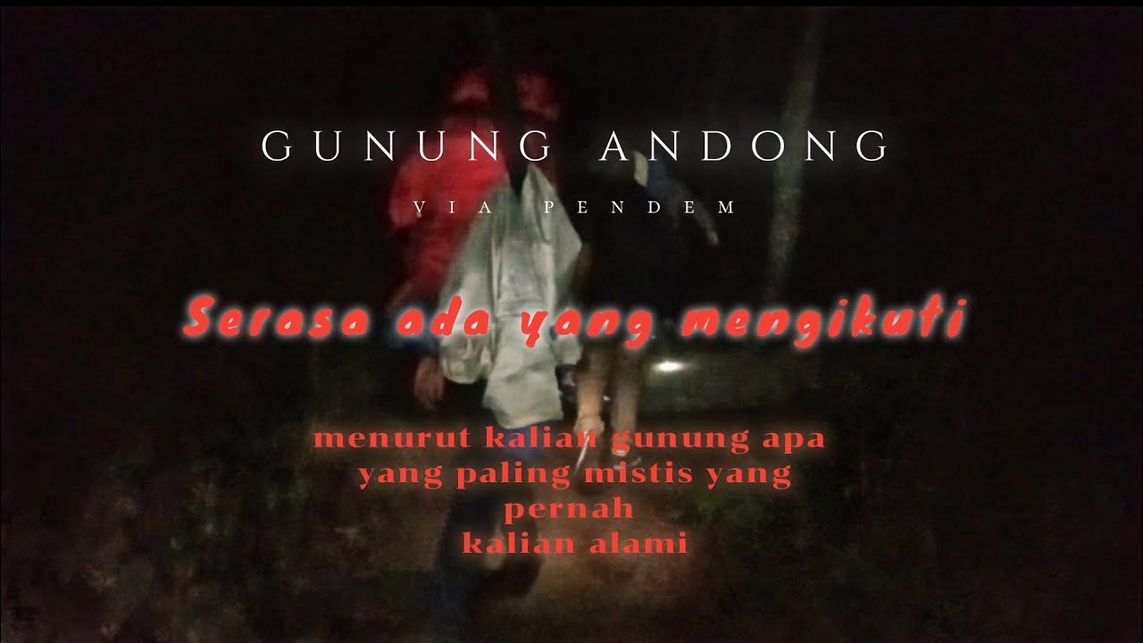 menurut kalian gunung mana yang paling mistis || puncak alap-alap ...