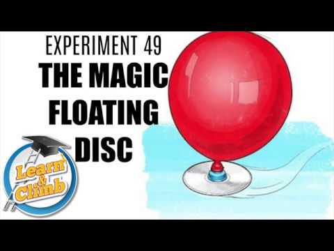 THE MAGIC FLOATING DISC - LEARN & CLIMB SCIENCE EXPERIMENTS - YouTube