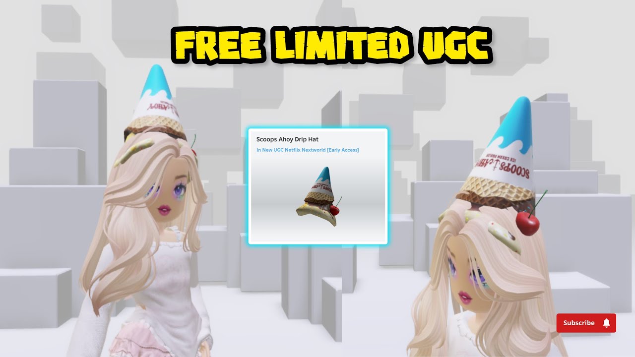 GET THIS FREE ITEM ON NETFLIX NEXTWORLD ROBLOX - YouTube