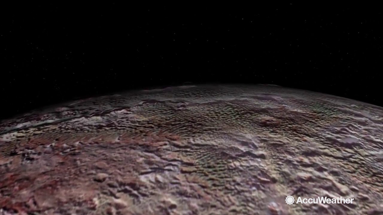 NASA discovers exotic ice formations on Pluto - YouTube