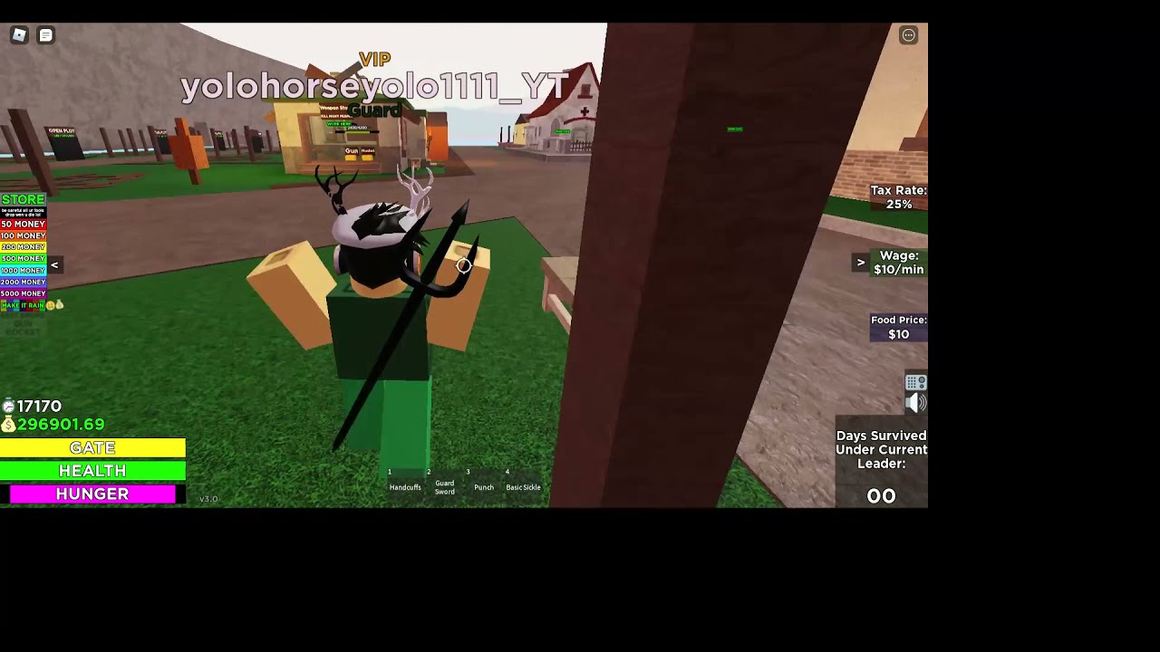 GRG town update(redesigned shops, bar, new jail, new escape routes, and ...