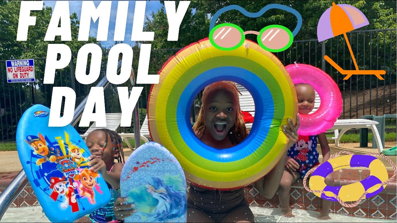 WEEKLY VLOG | Family Pool Day Adventures 💦 - YouTube